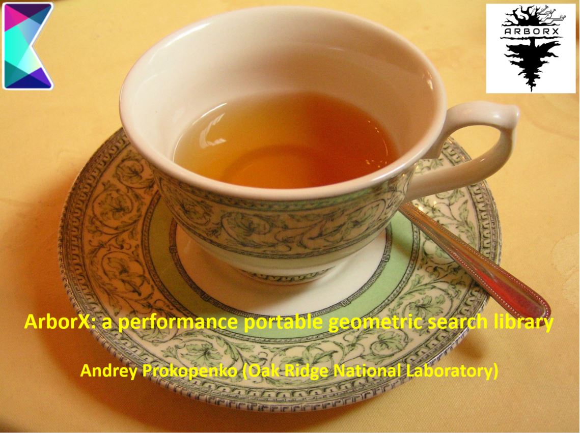 November tea-time: ArborX: a performance portable geometric search ...
